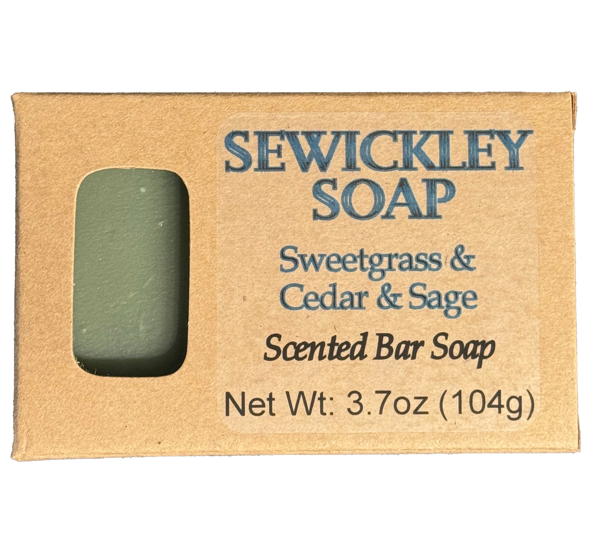 Sweetgrass, Cedar & Sage Scented Bar Soap – Sewickley Soap Company, Inc